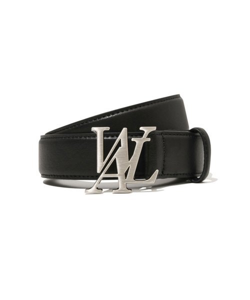 Signature Logo Leather Belt | KRAZZY