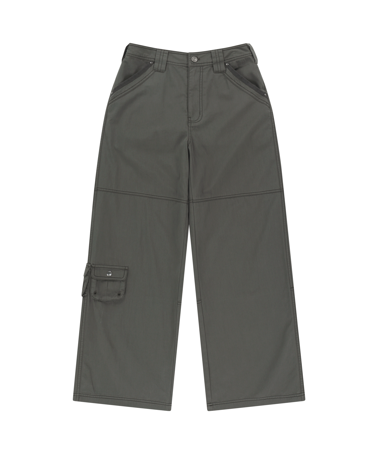 SNAP WORK PANTS KHAKI | KRAZZY
