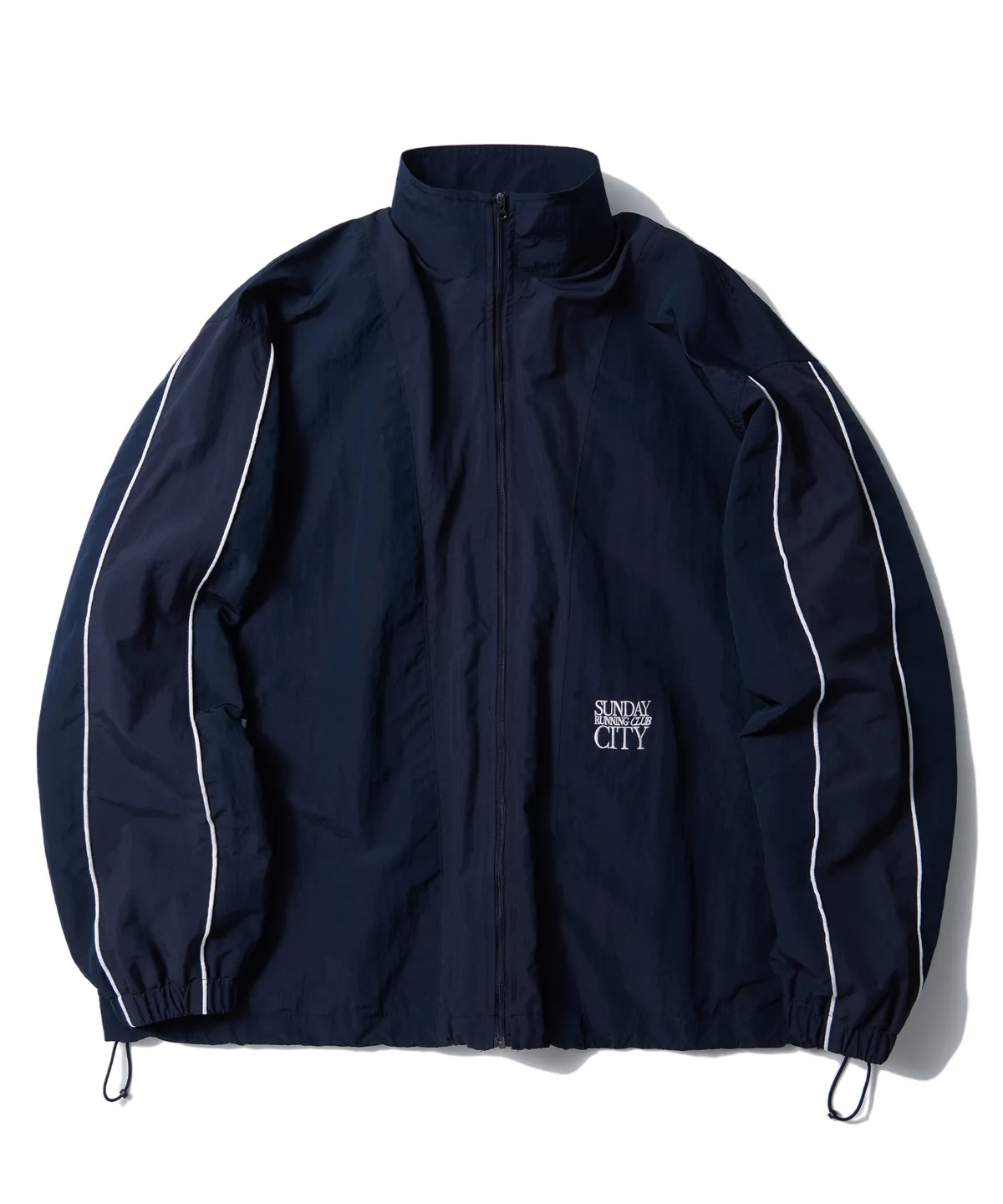 OL209_Running Club Track Jacket_Navy | KRAZZY
